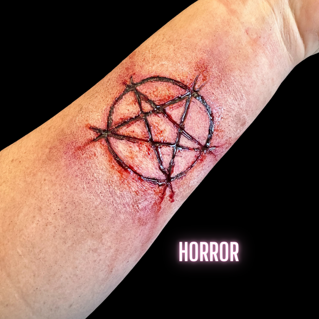 The Pentagram Cut | Silicone Prosthetics | Witch | Demon | Halloween ...